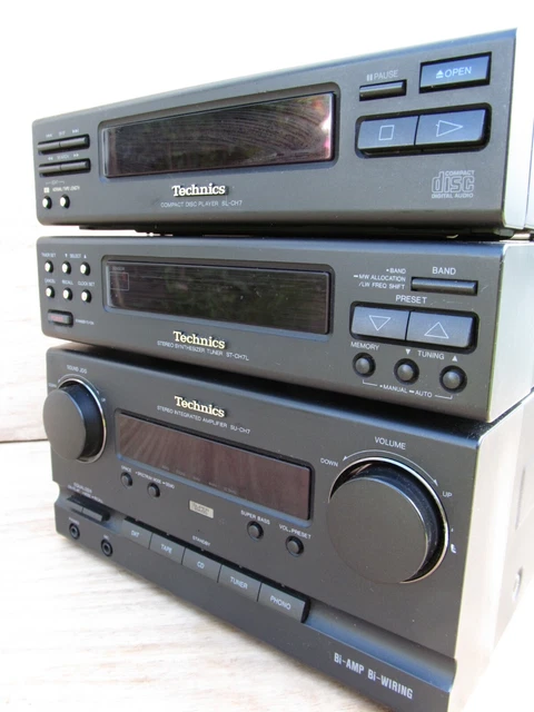 TECHNICS SU-CH7, SL-CH7, ST-CH7L incluso nastro e RAK-SC510W lavoro ...