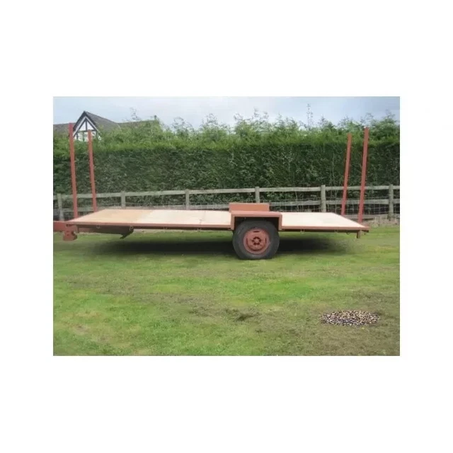 FLAT BED FARM Trailer - 7'6" x 18' £720.00 - PicClick UK