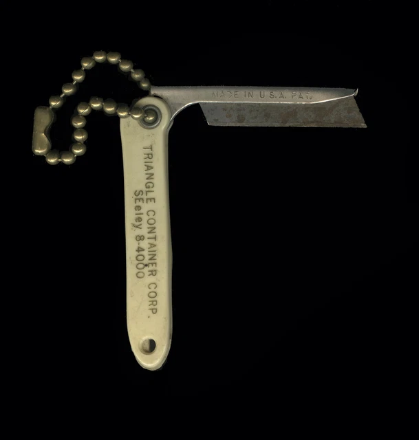 1940S-50S GITS RAZOR Knife, Tri-Paco Corrugated Boxes Triangle ...