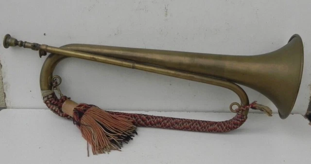 CLAIRON ANCIEN POMPOM TRICOLORE- INSTRUMENTS de MUSIQUE COUESNON Vassé ...