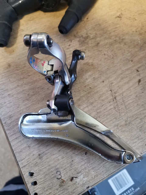 VINTAGE SHIMANO DEORE XT M735 Retro Mtb Front Derailleur M730 M732 M733 £23.00 - PicClick UK