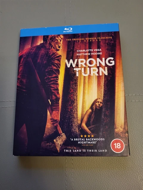 WRONG TURN (BLU-RAY, 2021) £1.00 - PicClick UK