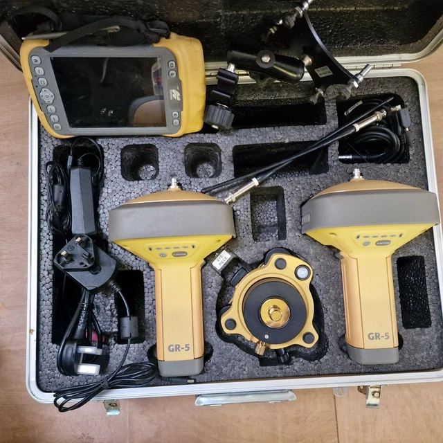 TOPCON GR-5 GPS base and rover with tesla controller £4,500.00 ...