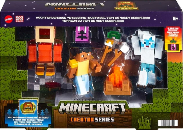 MINECRAFT CREATOR SERIES Mount Enderwood Yeti Scare + In Game Code New ...