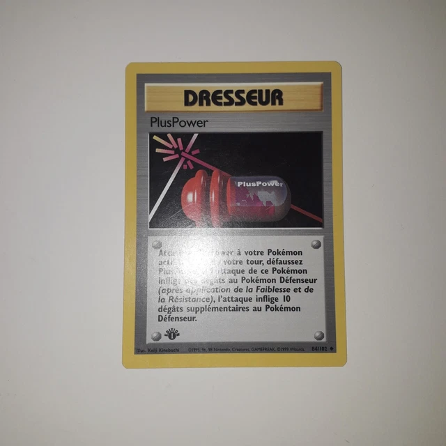 CARTE POKEMON DRESSEUR Plus Power 1Ere Edition 84.102 EUR 20,00 ...