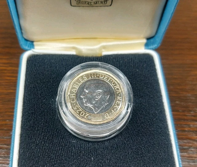 RARE 2025 KING Charles Bees Pound Coin Boxed £5.43 - PicClick UK