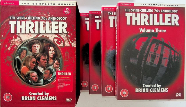 THRILLER -THE COMPLETE Series 1-6 (15-DVD Boxset) 70s Horror Anthology ...