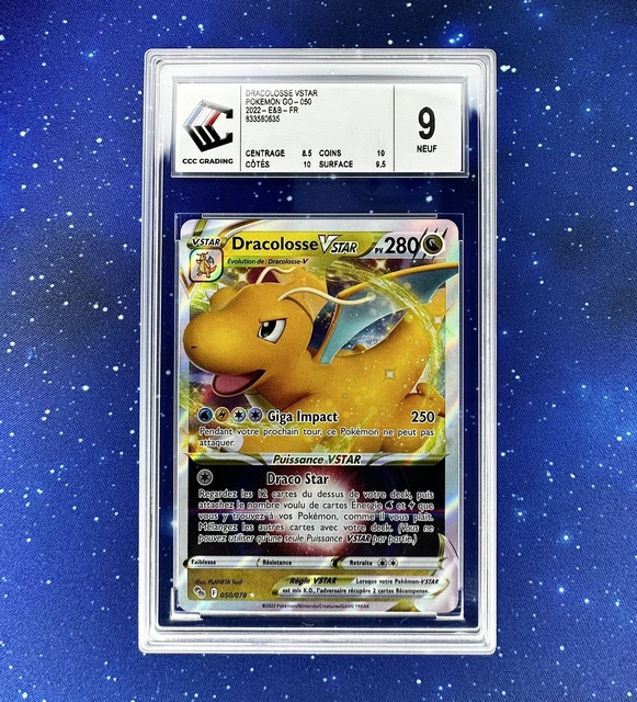 CARTE POKÉMON DRACOLOSSE Vstar 050/078 CCC9 Pokémon Go Épée & Bouclier ...