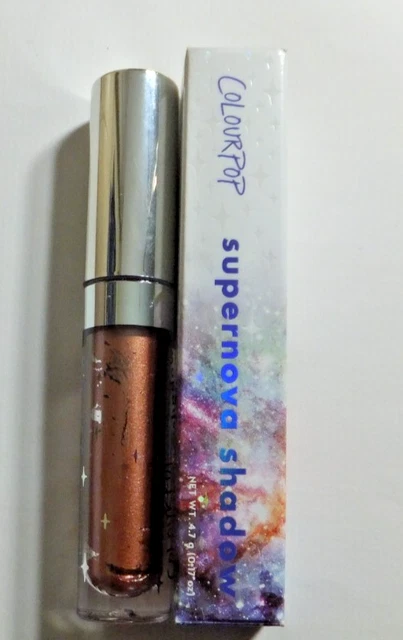 COLOURPOP 'SUPERNOVA' COPPER Liquid Eye Shadow 'RUNNING IN ORBITS' £5. ...