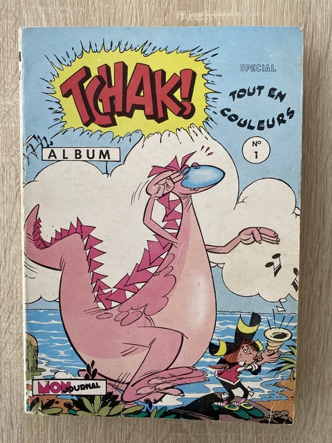 TCHAK! SPÉCIAL RARE ALBUM Nº 1 contenant Les nº 4-5-6-7 - Mon Journal ...
