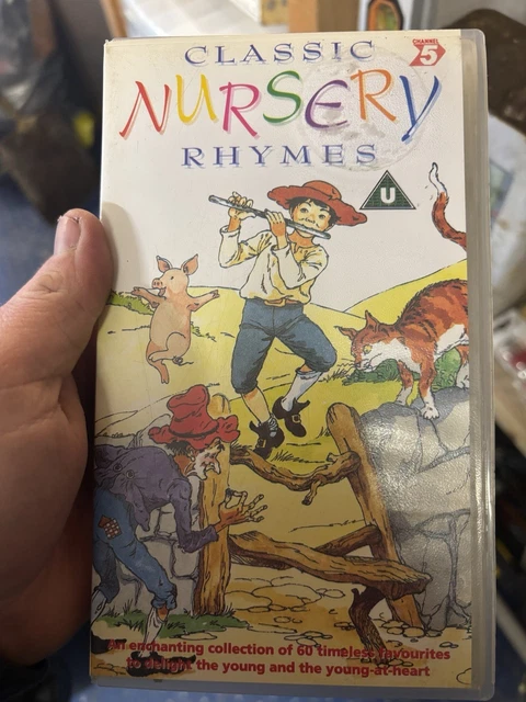 CLASSIC NURSERY RHYMES Vhs Tape - Rare Retro Movie Kids 🌟 1991 £9.27 ...