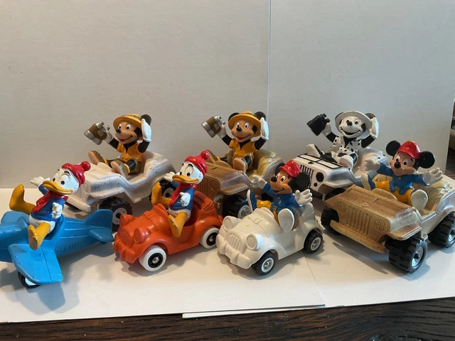 DISNEY BULLY FAHRZEUGE Auto Flugzeug Jeep Figur Auswahl Micky Maus Donald Duck EUR 11,99 ...