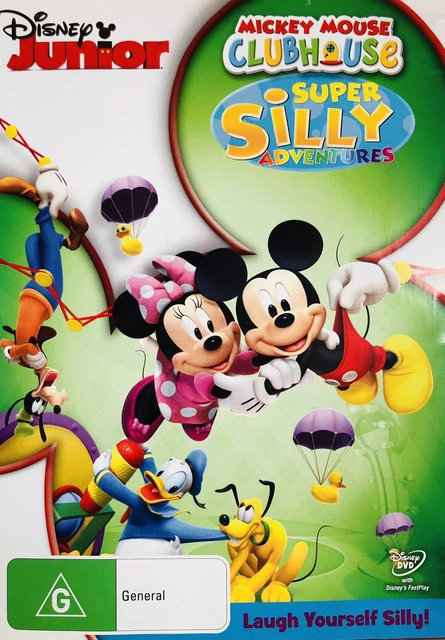 145🆕SEALED-MICKEY MOUSE CLUBHOUSE: Mickey's Super Silly Adventures DVD ...