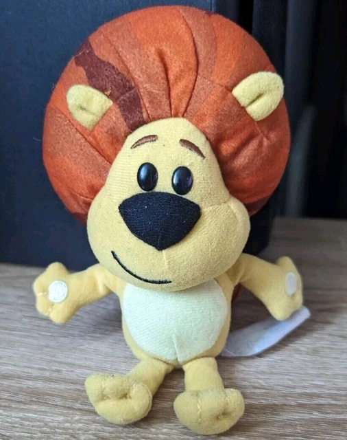 CBEEBIES RAA RAA The Noisy Lion Plush Soft Toy 7” Small Ra Ra Teddy ...