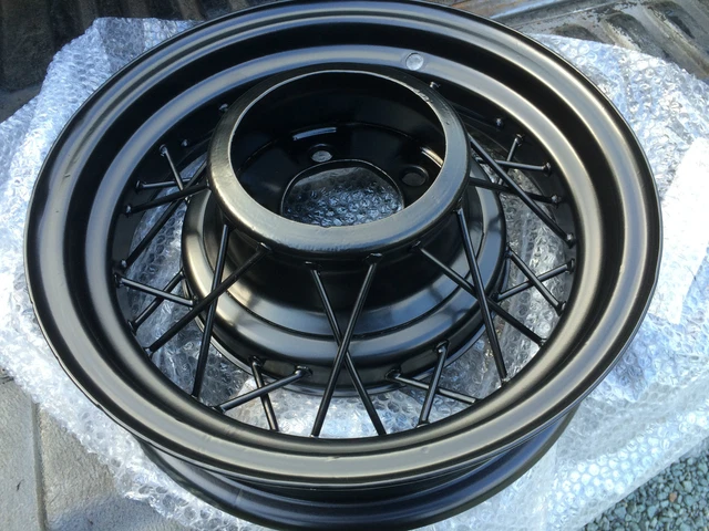 HOTROD RATROD V8 Flathead Ford Model A CLASSIC WHEEL REFURBISHMENT ...