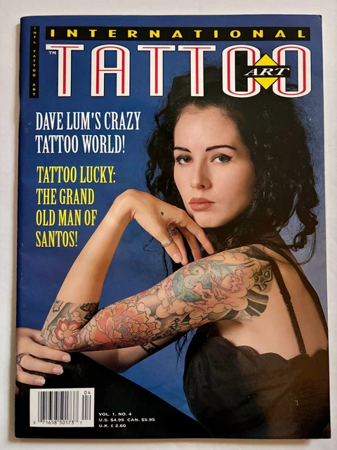 INTERNATIONAL TATTOO ART Magazine Vol. 1 No. 4 Dave Lum's Crazy World 1994 £18.89 - PicClick UK