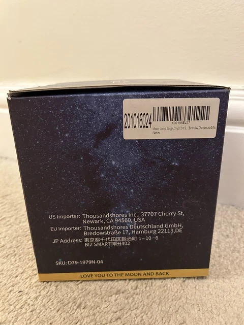 16 COLORS LED Star Galaxy Moon Lamp w/ Stand Remote Bedroom Night Light ...