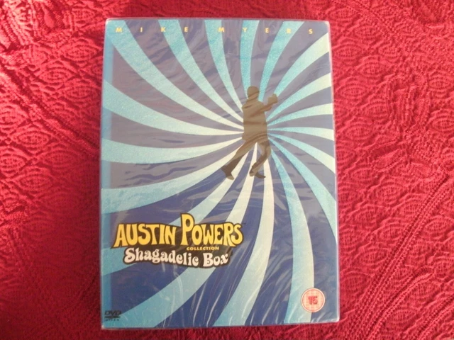 *NEW* AUSTIN Powers Collection - Shagadelic Box (DVD, 3-Disc Box Set ...