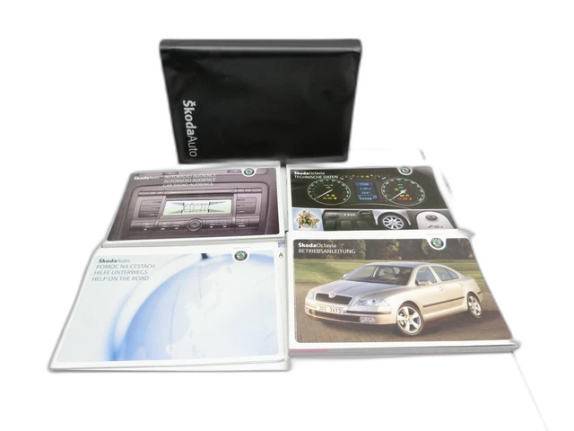 SERVICEHEFT BETRIEBSANLEITUNG ANLEITUNG Bordmappe für Skoda Octavia II ...