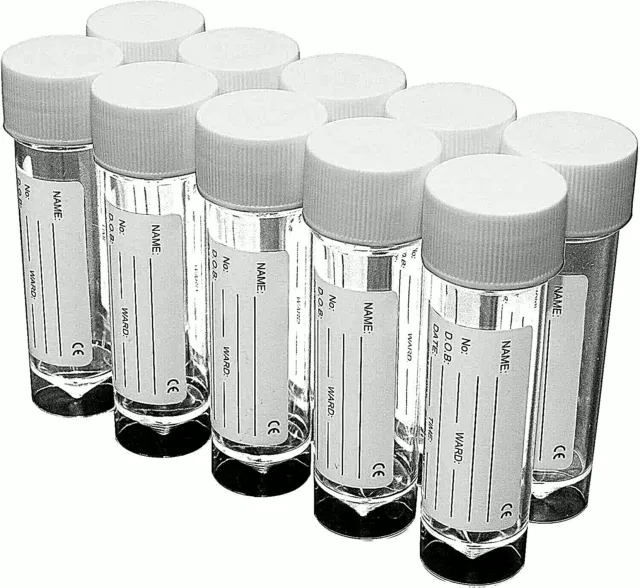 NHS UNIVERSAL STERILE Urine Sample Bottles Specimen Labelled Container ... NHS UNIVERSAL STERILE Urine Sample Bottles Specimen Labelled Container ...