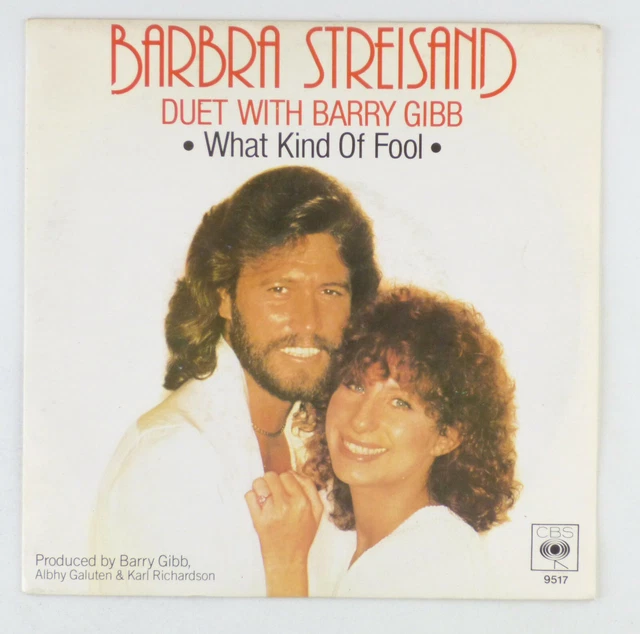 7& SINGLE VINYL - Barbara Streisand Barry Gibb - What kind of fool ...
