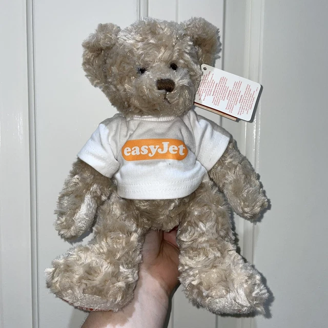 EASYJET 25CM GULLIVER Teddy Bear Plush Soft Toy T-Shirt NWT Collectable ...