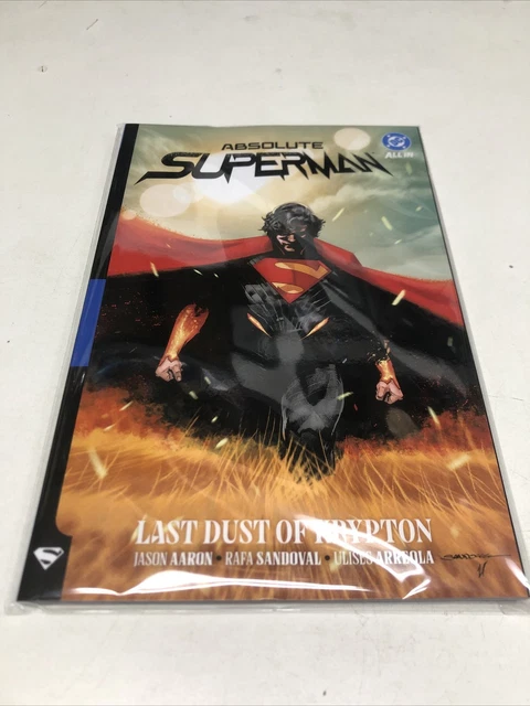 ABSOLUTE SUPERMAN VOL 1 Last Dust Of Krypton (2025) TPB • DC • Aaron ...