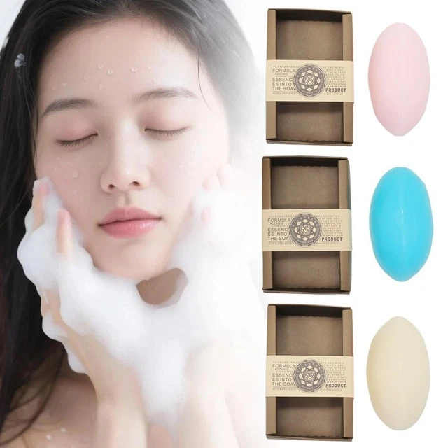 MULTI-PURPOSE GOAT MILK Soap Bar 110g, Oil Control Pore Refine ...