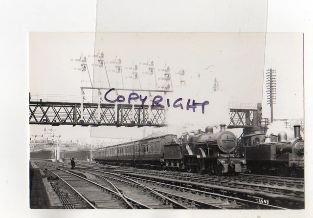 RAIL PHOTO LMS MR 440 488 Leaving York station LNER GNR NER Yorkshire £ ...