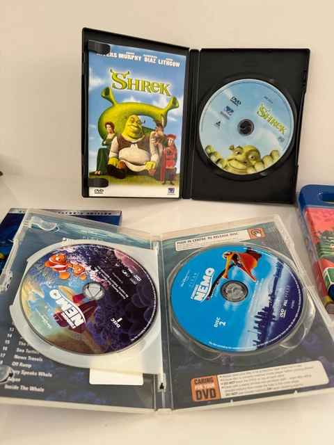 KIDS MOVIE BUNDLE Nemo, Shrek, Wiggles and Night Garden £12.48 ...