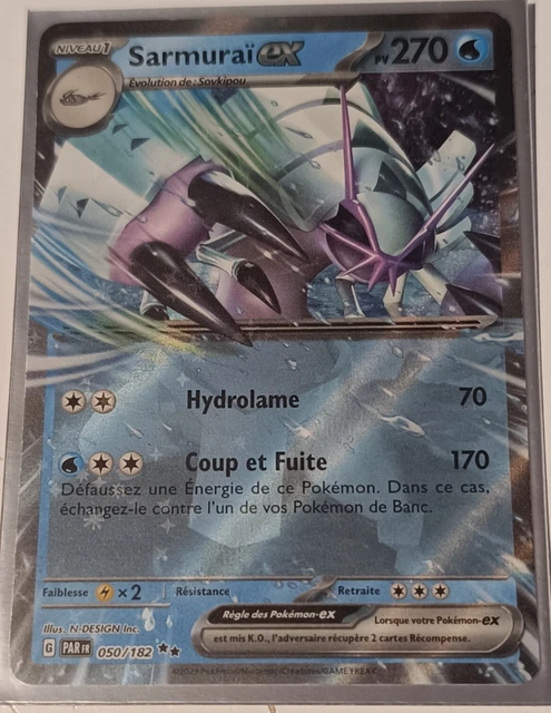 CARTE POKEMON SAMURAÏ Ex 050/182 Ev04 Faille Paradoxe EUR 3,00 ...