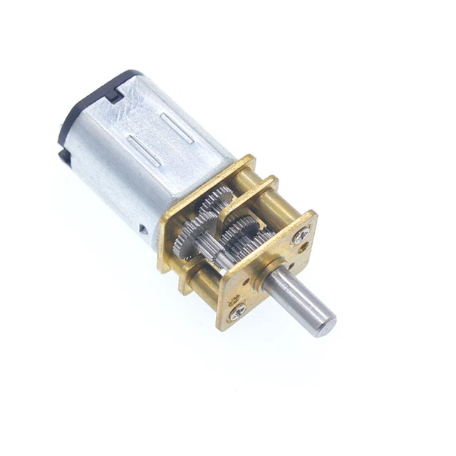 MINI MICRO N20 Gear Motor DC 3V-12V Slow Speed Full Metal Gearbox DIY ...