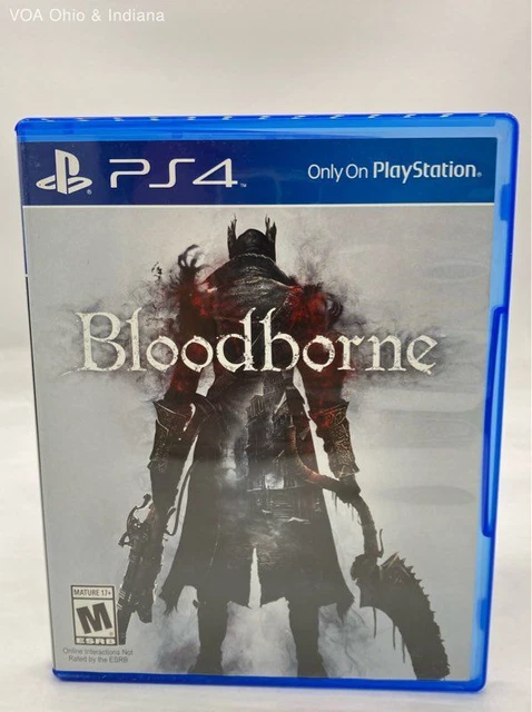 SONY PLAYSTATION 4 Bu-Ray Disk FromSoftware Bloodborne Game Disk & Case ...