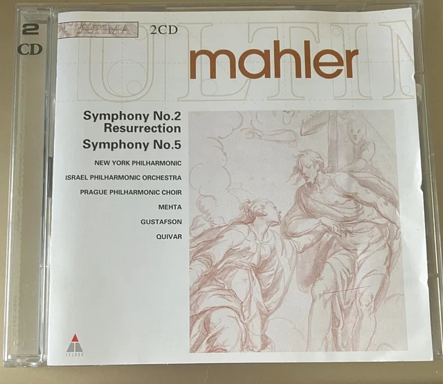 MAHLER - SYMPHONY No. 2 "Resurrection" & No. 5, 2CD, Teldec Ultima £1.95 - PicClick UK