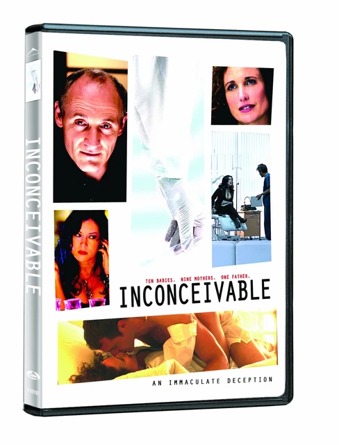 INCONCEIVABLE (DVD) ANDIE MacDowell Jennifer Tilly Colm Feore Colin ...