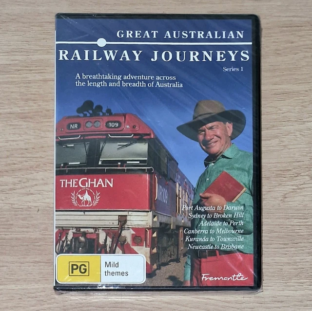 GREAT AUSTRALIAN RAILWAY JOURNEYS - The Complete Series 1 (DVD, 2-Disc ...