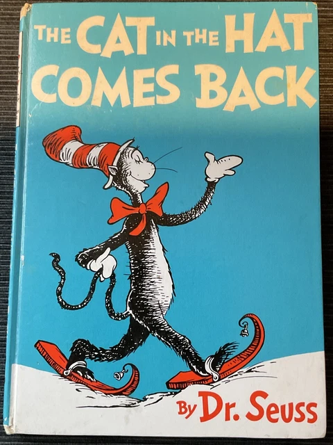 THE CAT IN the Hat Comes Back - Beginner Books - Dr Seuss £8.95 ...