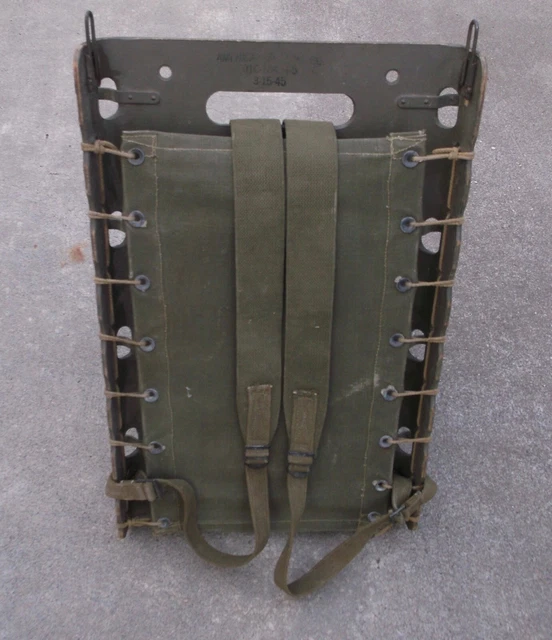 WW2 US MILITARY Army Usmc Radio Frame Back Pack Board Ww2 EUR 87,27 ...
