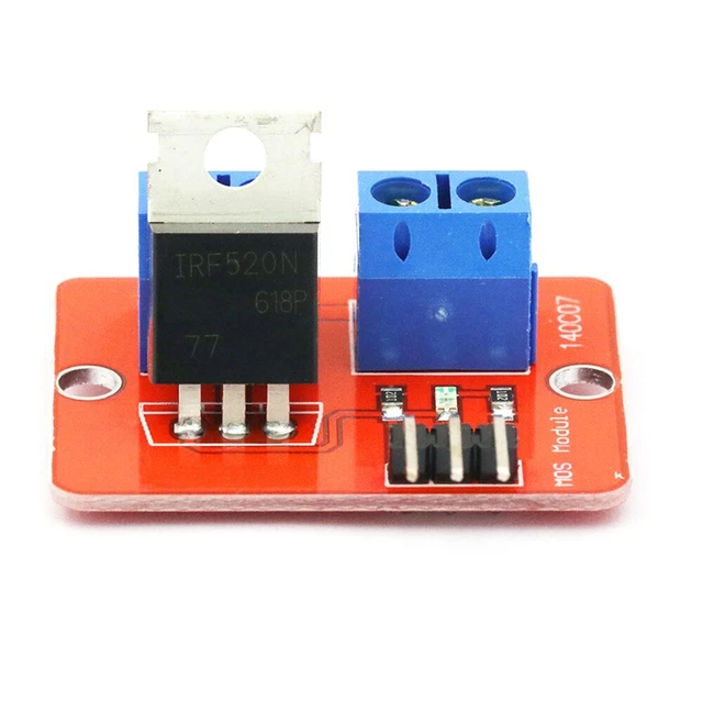 0-24V TOP MOSFET Button IRF520 MOS Driver Module For Arduin $6.31 ...