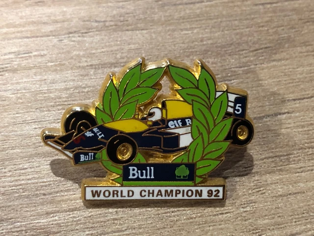 PIN'S RENAULT WILLIAMS F1 Bull Elf World Champion 92 Arthus Bertrand EUR 6,00 - PicClick FR
