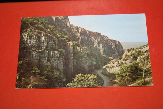 QUEEN EII postcard 1970's , Cheddar , The Gorge , Somerset £0.55 ...