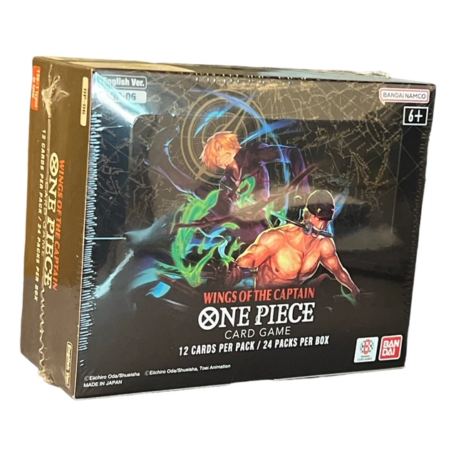ONE PIECE OP-06 Box op06 Wings Of The Captain Affichage Eng Carte ...