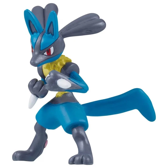 TAKARA TOMY POKEMON Moncolle - MS-10 Lucario Box Packing 4CM Mini ...