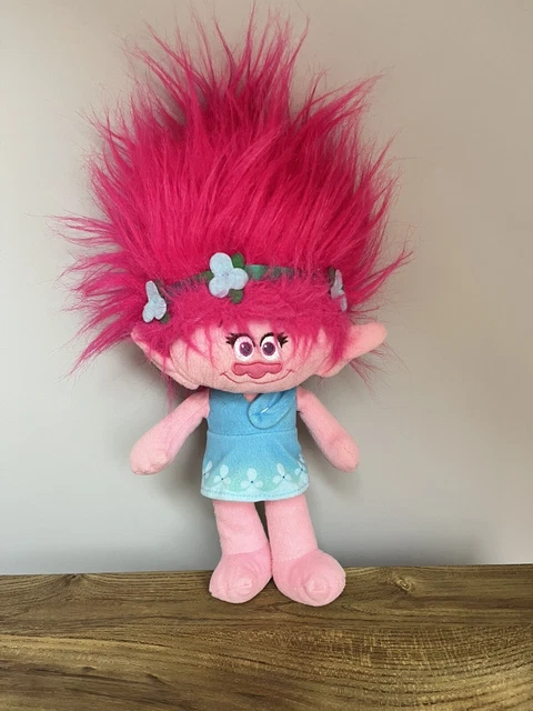 DREAMWORKS ANIMATION TROLLS Poppy Plush Soft Toy Doll Pink £5.00 ...