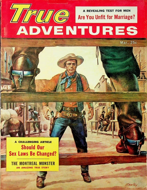 TRUE ADVENTURES MAGAZINE Vol. 26 #2 VG 1958 Low Grade £2.55 - PicClick UK