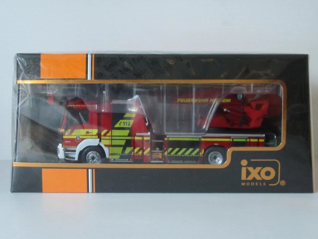 IXO 1:43 SCALE, Mercedes-Benz Atego DLA Fire, Feuerwehr Florian Hofheim ...