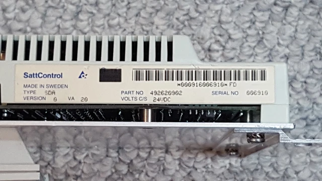 SATTCONTROL, ALFA LAVAL 492620902 SattCon05 Slimline PLC Module $212.00 ...