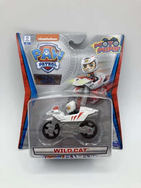 NICKELODEON PAW PATROL - True Metal - Moto Pups - Wild Cat Diecast ...