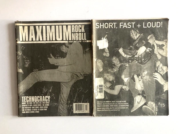MAXIMUM ROCKNROLL #260 MRR Partisans ShortFastLoud Zine Punk Municipal Waste £12.80 - PicClick UK
