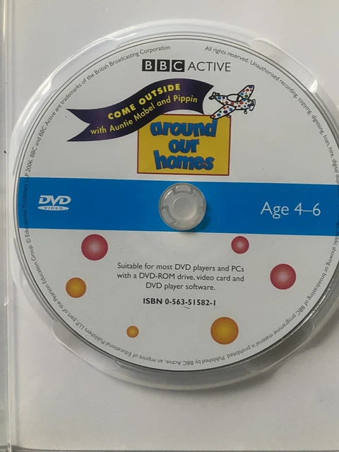 BBC ACTIVE COME Outside DVD With Auntie Mabel & Pippin Around Our Homes ...